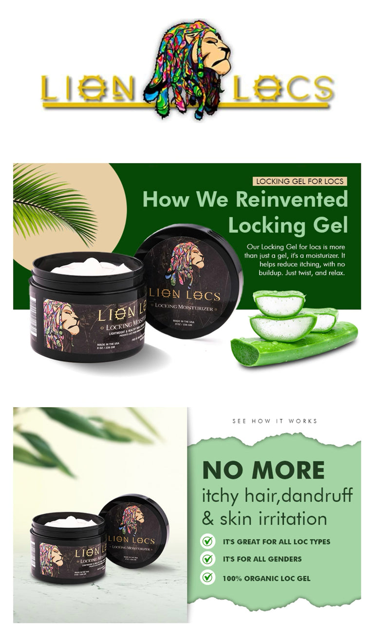 Organic Dreadlocks Locking Gel Moisturizer – LionLocs